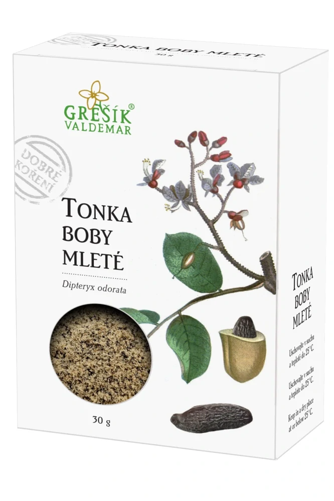 Tonka boby mleté 30g | DOBRÁ SPIŽÍRNA